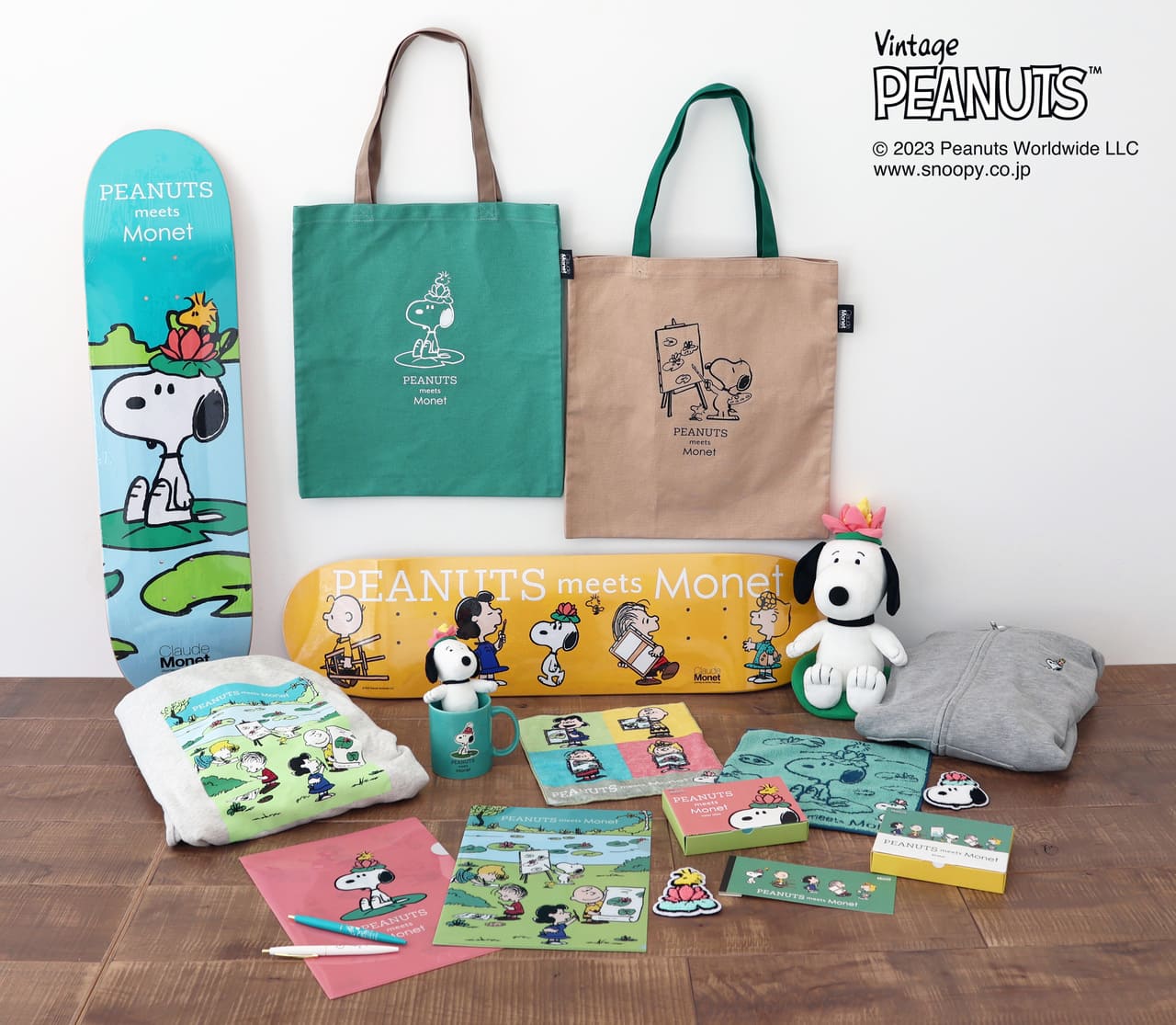 「PEANUTS」が美術館とコラボ！上野の森美術館『モネ 連作の情景』多種多様なグッズにも注目（1/2） - mimot.(ミモット)