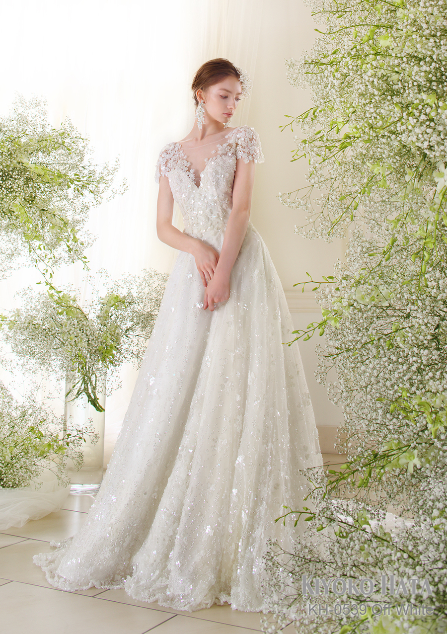 新作ウェディングドレスは“360度”完ぺきシルエット♪【KIYOKO HATA】恋するドレス一挙紹介！（1/4） - mimot.(ミモット)