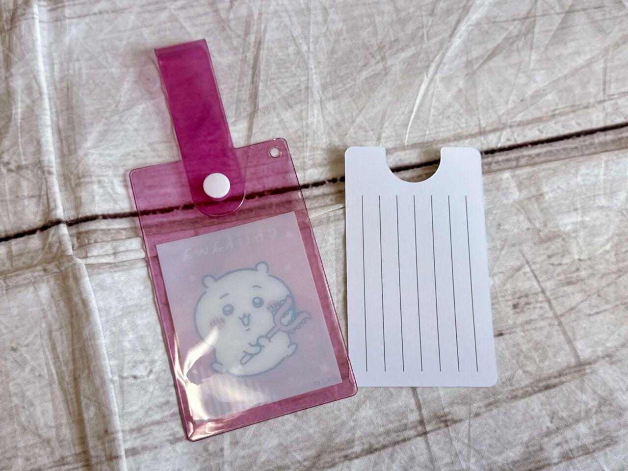 100均で買える便利な「ちいかわ」新作グッズでたよ！いち推しは「ボタン付きロングクリアケース」♪（写真 17/45） - mimot.(ミモット)