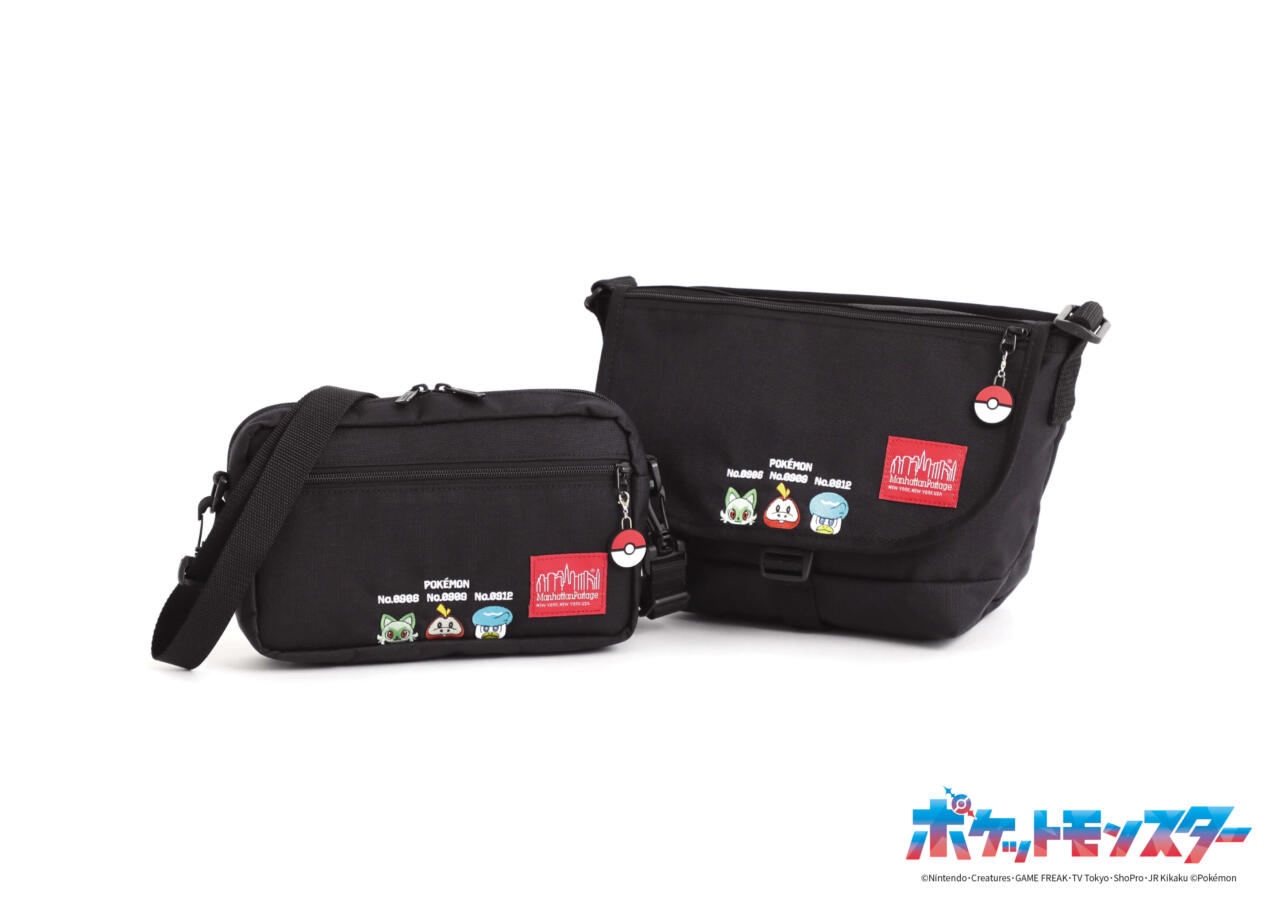 【Manhattan Portage×ポケモン】ピカチュウやカビゴンがバッグになった！刺しゅうなど細かな部分までオシャレ♪（写真 4/11） - mimot.(ミモット)