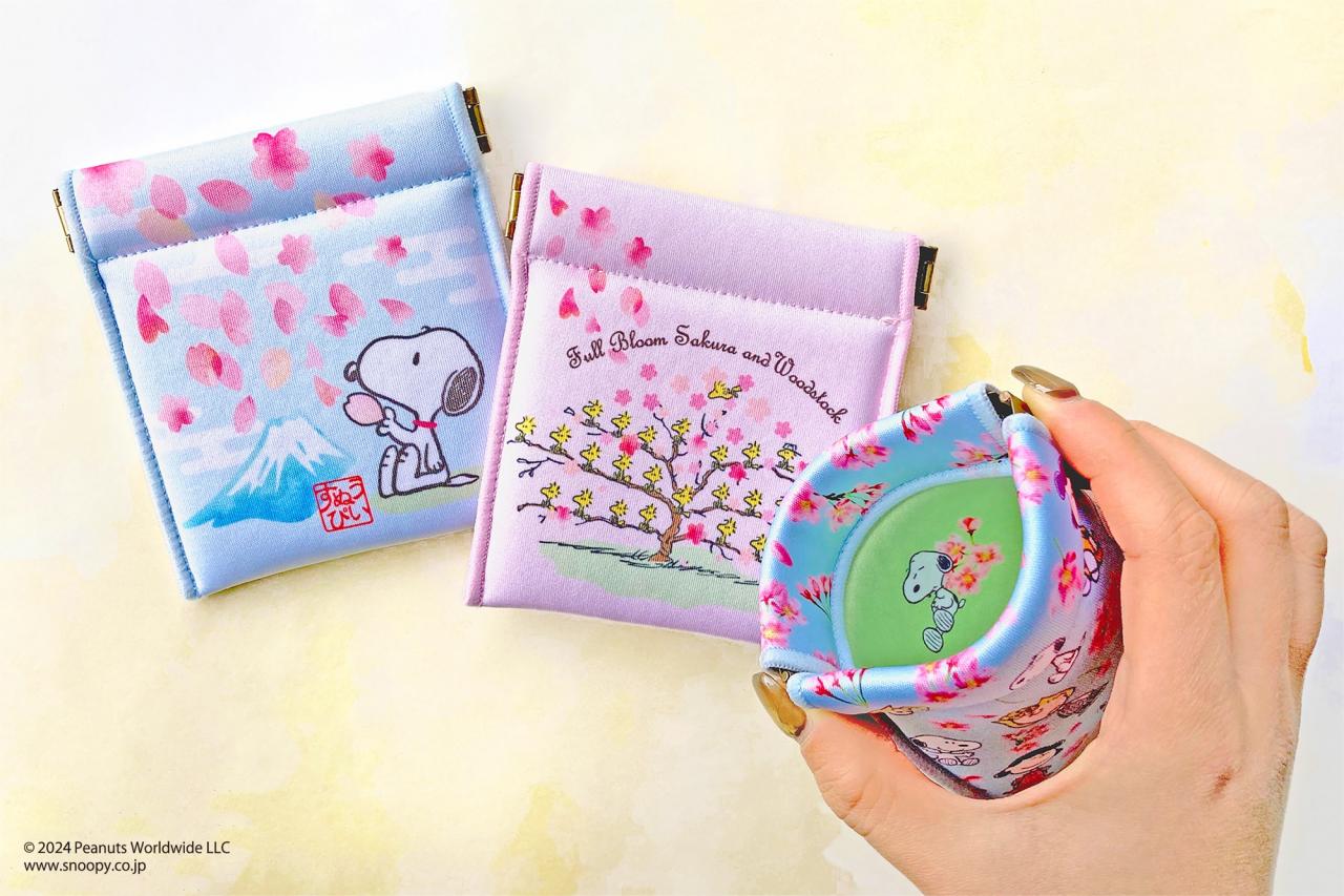 スヌーピーの新作グッズで春先取り！桜×PEANUTSはちょっと便利な機能付き♪（写真 2/12） - mimot.(ミモット)