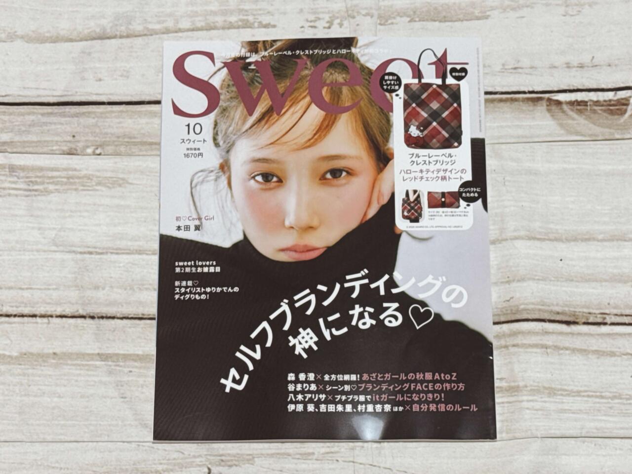 ハローキティが人気ブランドとコラボ！大人かわいいチェックのトートバッグが付録で出たよ～♪（写真 2/24） - mimot.(ミモット)