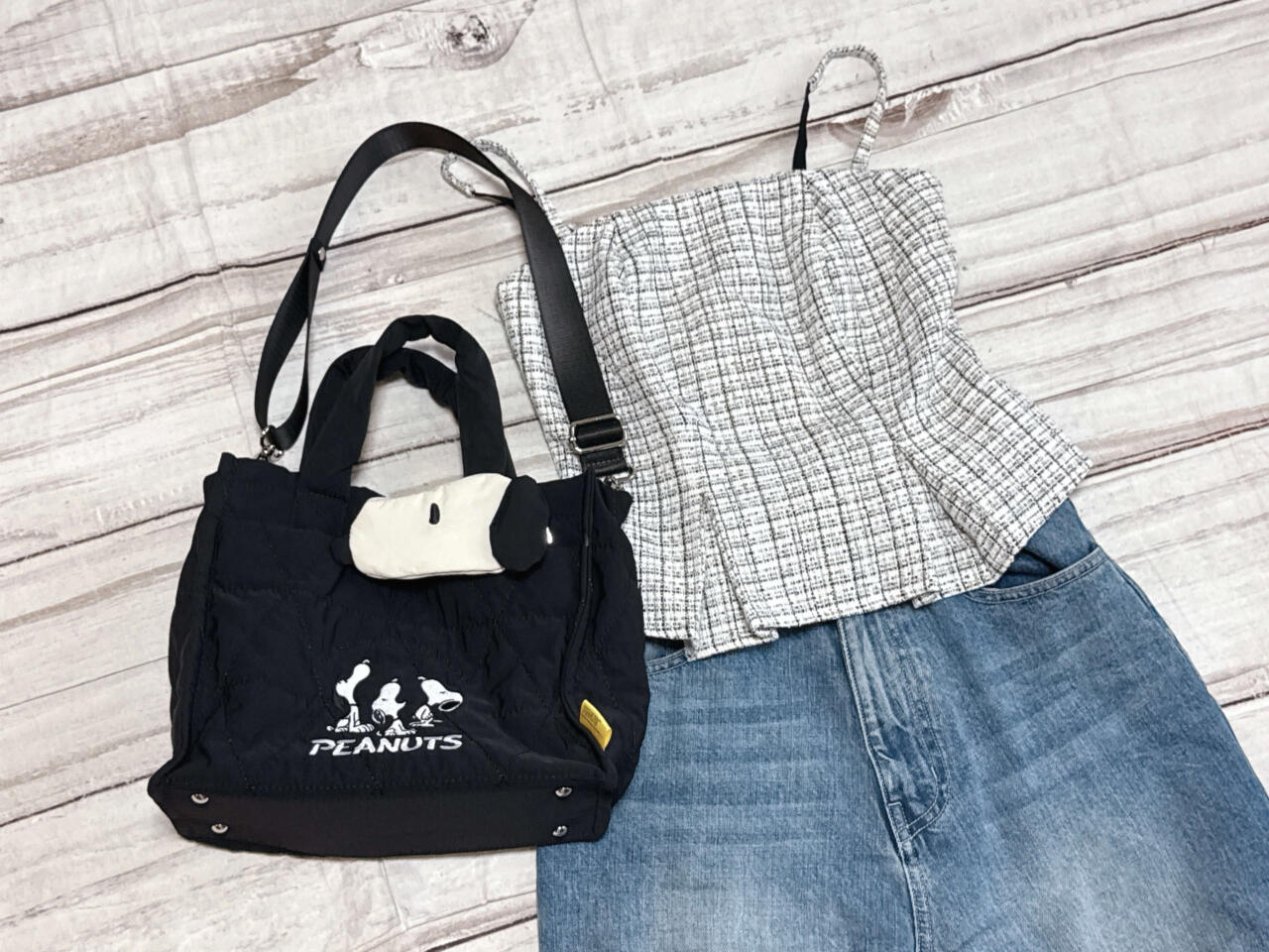 しまむら最新作！スヌーピーの「2WAYバッグ」がポーチチャーム＆収納力バツグンで使いやすい♪（写真 31/31） - mimot.(ミモット)