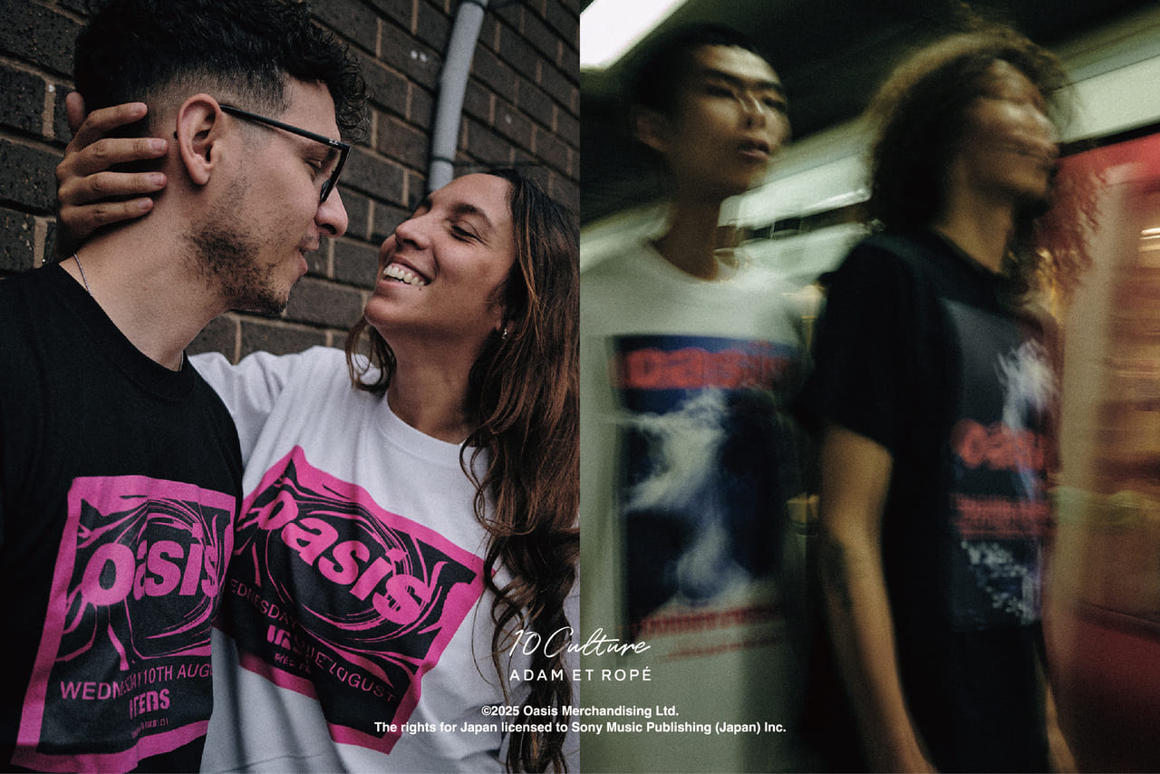 oasisのコラボTシャツがカッコいい！ADAM ET ROPE’から新作6柄が登場♪（写真 1/13） - mimot.(ミモット)