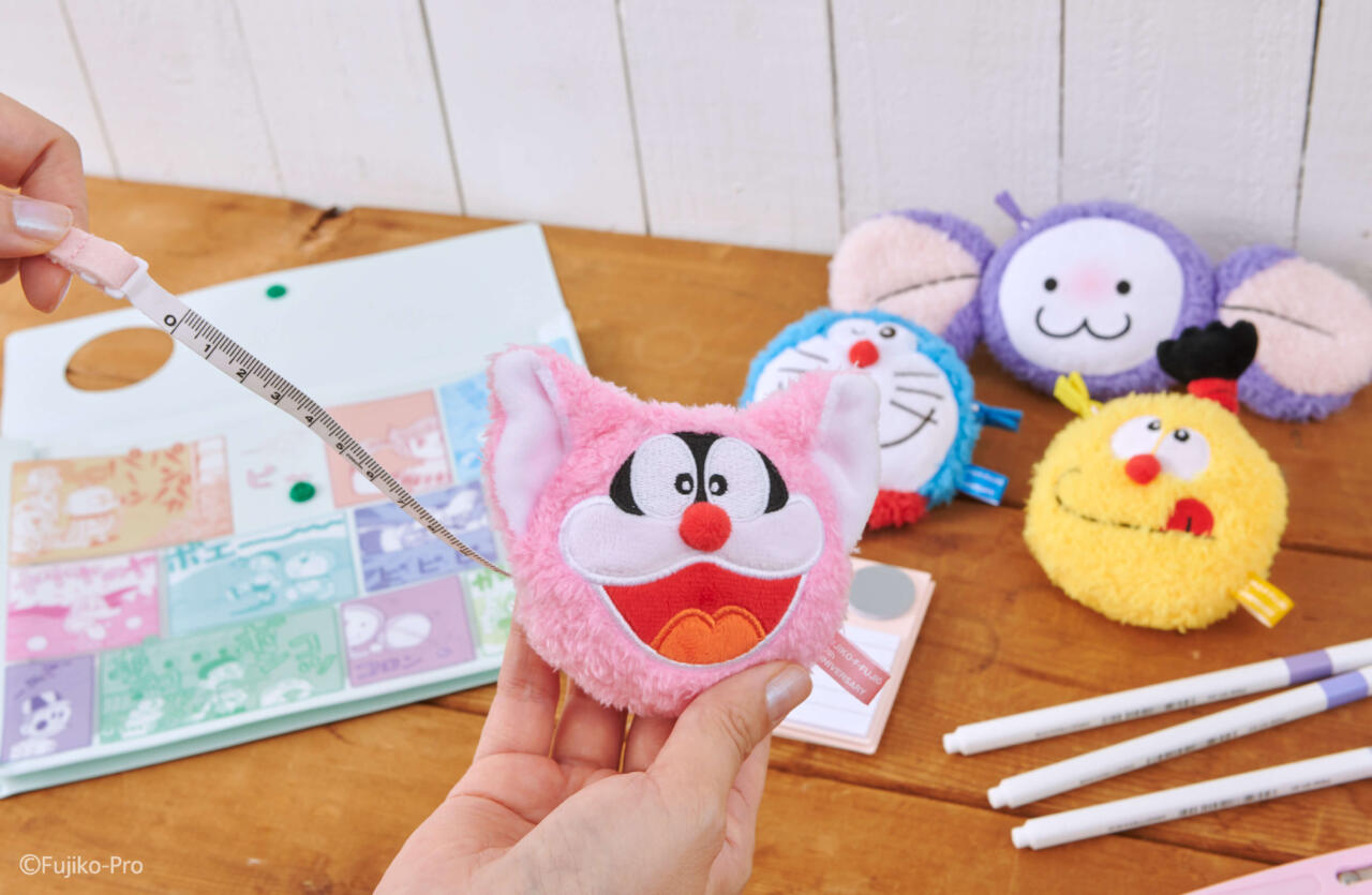 郵便局で買える♪ぬいぐるみに見えて実はメジャーがかわいい～！ポコニャンやドラえもんなど全4種類♪ - mimot.(ミモット)