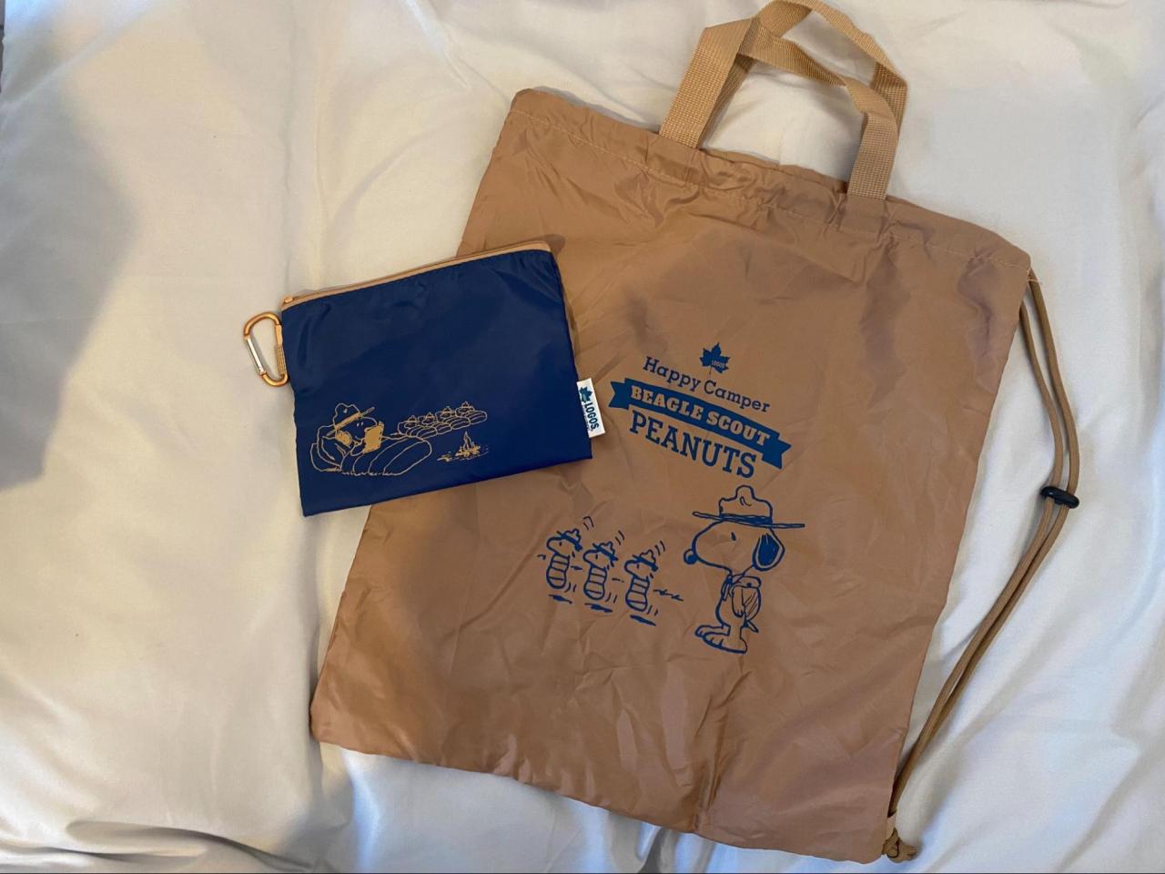 【PEANUTS×ロゴス】コラボ付録「エコバッグ」超便利3点セットがセブンに登場！ビーグル・スカウトのスヌーピーがキュート♪（写真 14/21） - mimot.(ミモット)