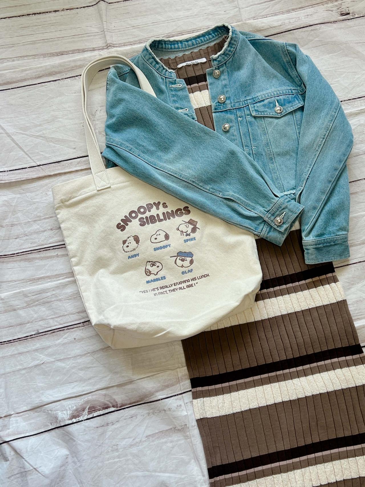 ハニーズで見つけた♪スヌーピーの激かわ「トートバッグ」ファスナー付き＆PCも入るよ（写真 22/25） - mimot.(ミモット)