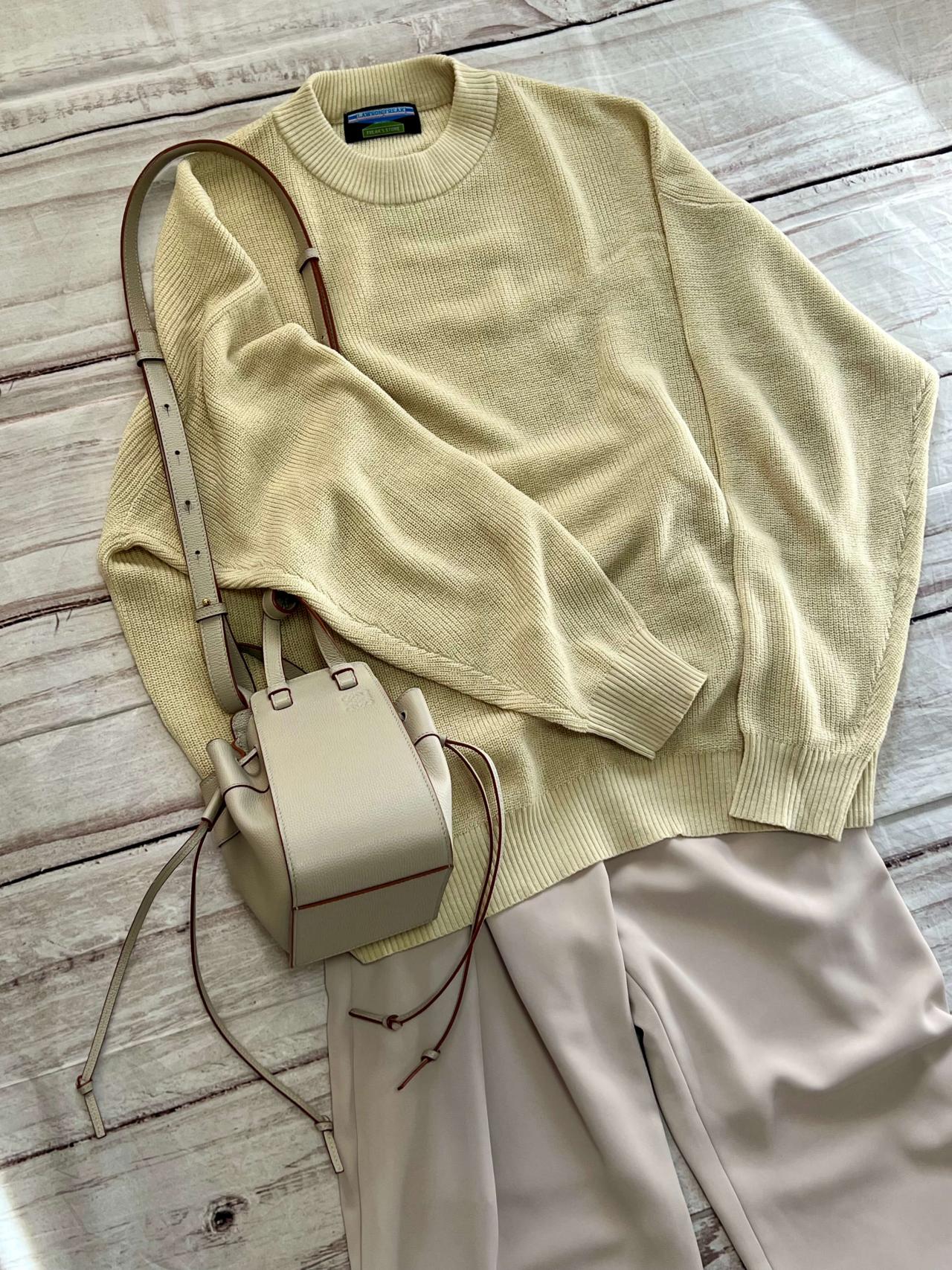 ローソンで買える人気ブランドコラボ「ニット」を着てみた！サイズ感や着心地を正直レビュー（写真 16/34） - mimot.(ミモット)