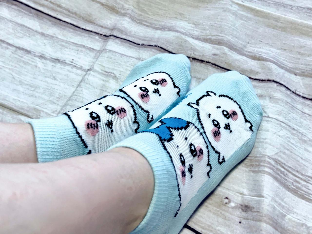 ハニーズで見つけた「ちいかわソックス」チラ見せしたいかわいさだったよ♪（写真 6/26） - mimot.(ミモット)