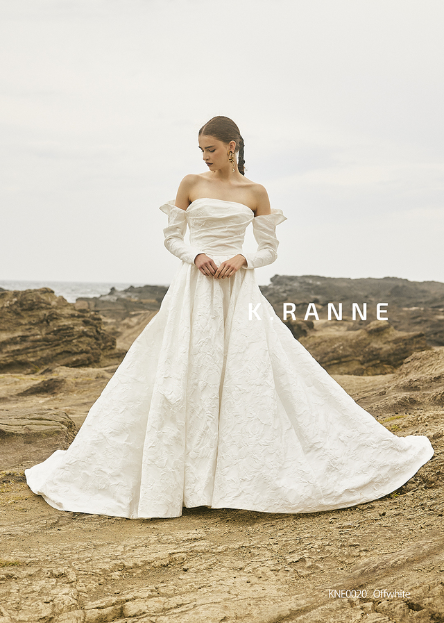 二の腕カバー＆スタイルアップもかなう「K.RANNEクランネ」新作ウェディングドレス（写真 17/47） - mimot.(ミモット)
