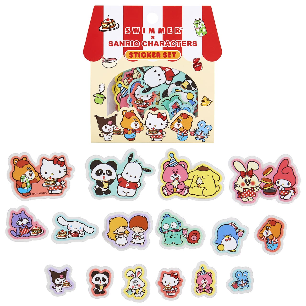 【SWIMMER×サンリオ】ポーチや文具、マスコットまで！キュートなコラボ全16商品が登場（写真 9/16） - mimot.(ミモット)