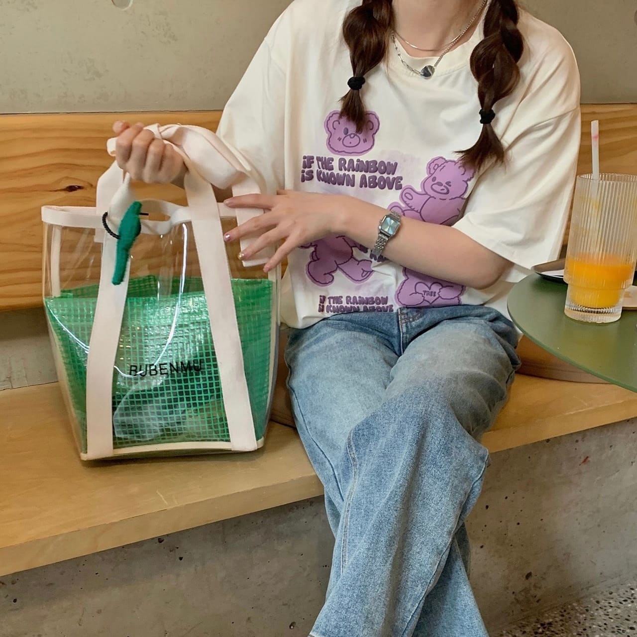 全部ときめく！大人かわいい「夏バッグ7選」クリアトートや丸型ショルダーも♪（写真 4/28） - mimot.(ミモット)