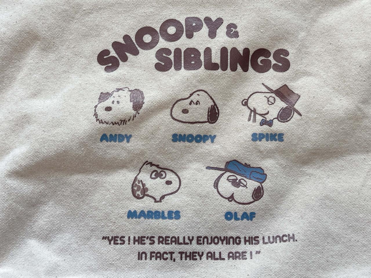 ハニーズで見つけた♪スヌーピーの激かわ「トートバッグ」ファスナー付き＆PCも入るよ（写真 3/25） - mimot.(ミモット)