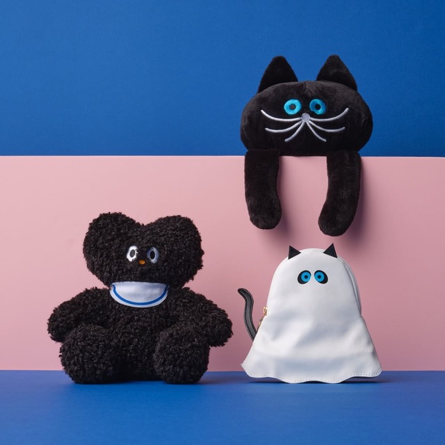 【Afternoon Tea×umao】「黒クマちゃんと黒ネコのおばけちゃん」遊び心あるコラボアイテムが超キュート！ - mimot.(ミモット)