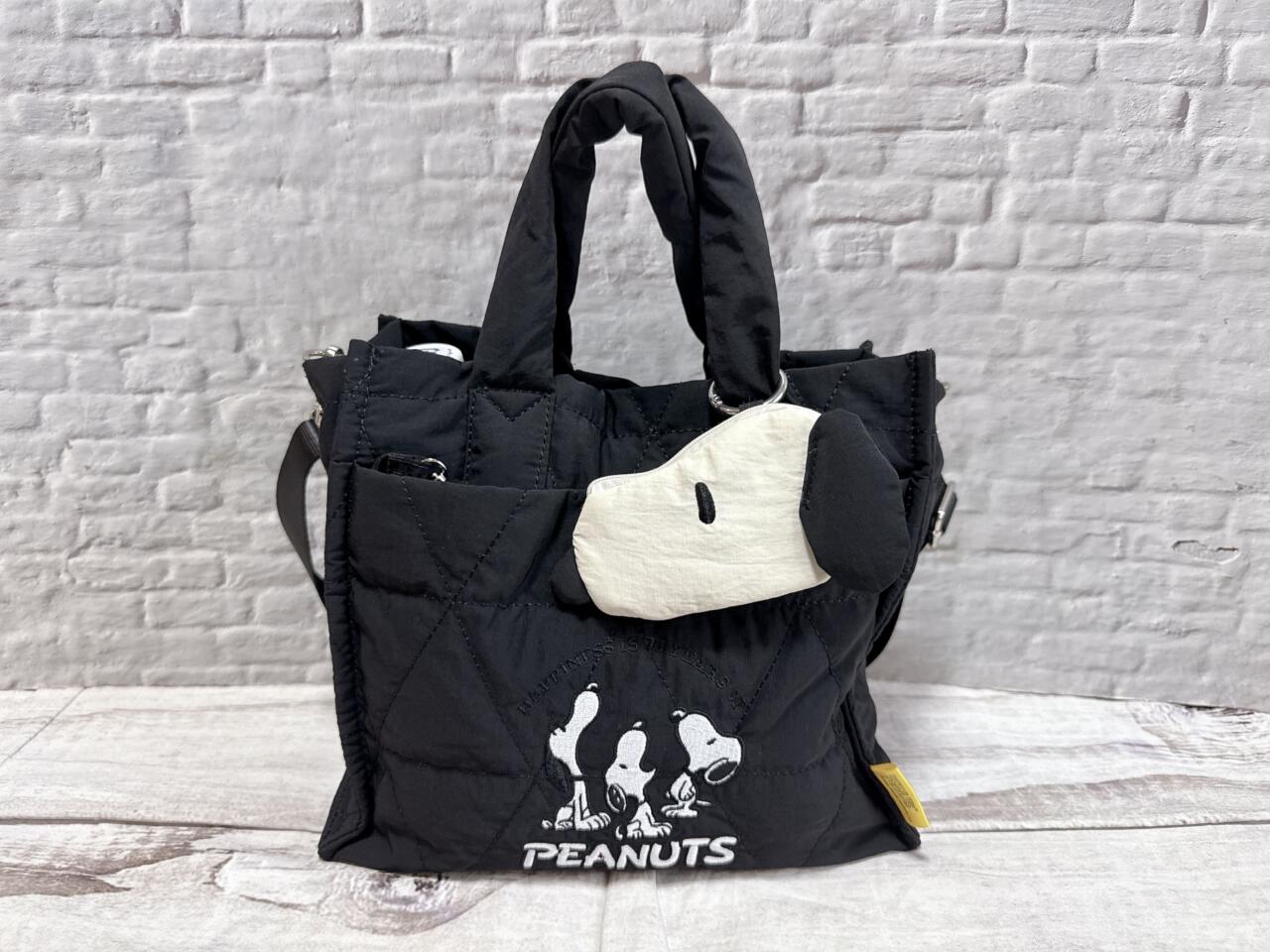 しまむら最新作！スヌーピーの「2WAYバッグ」がポーチチャーム＆収納力バツグンで使いやすい♪（写真 18/31） - mimot.(ミモット)