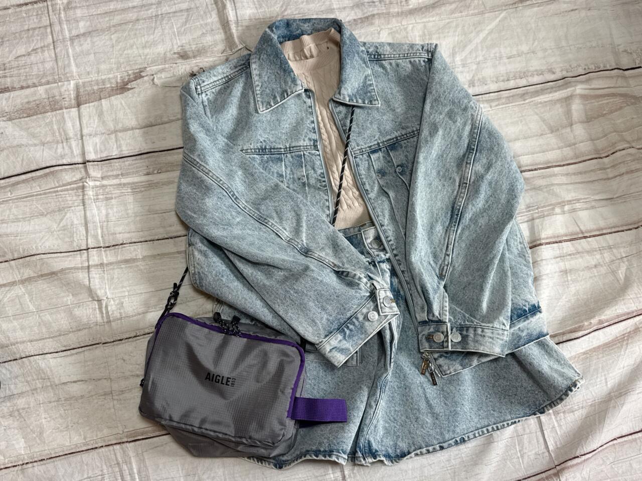 想像以上の収納力！AIGLEのバッグとしても使える「ダブルジップポーチ」付録がオシャレで便利♪（写真 25/27） - mimot.(ミモット)