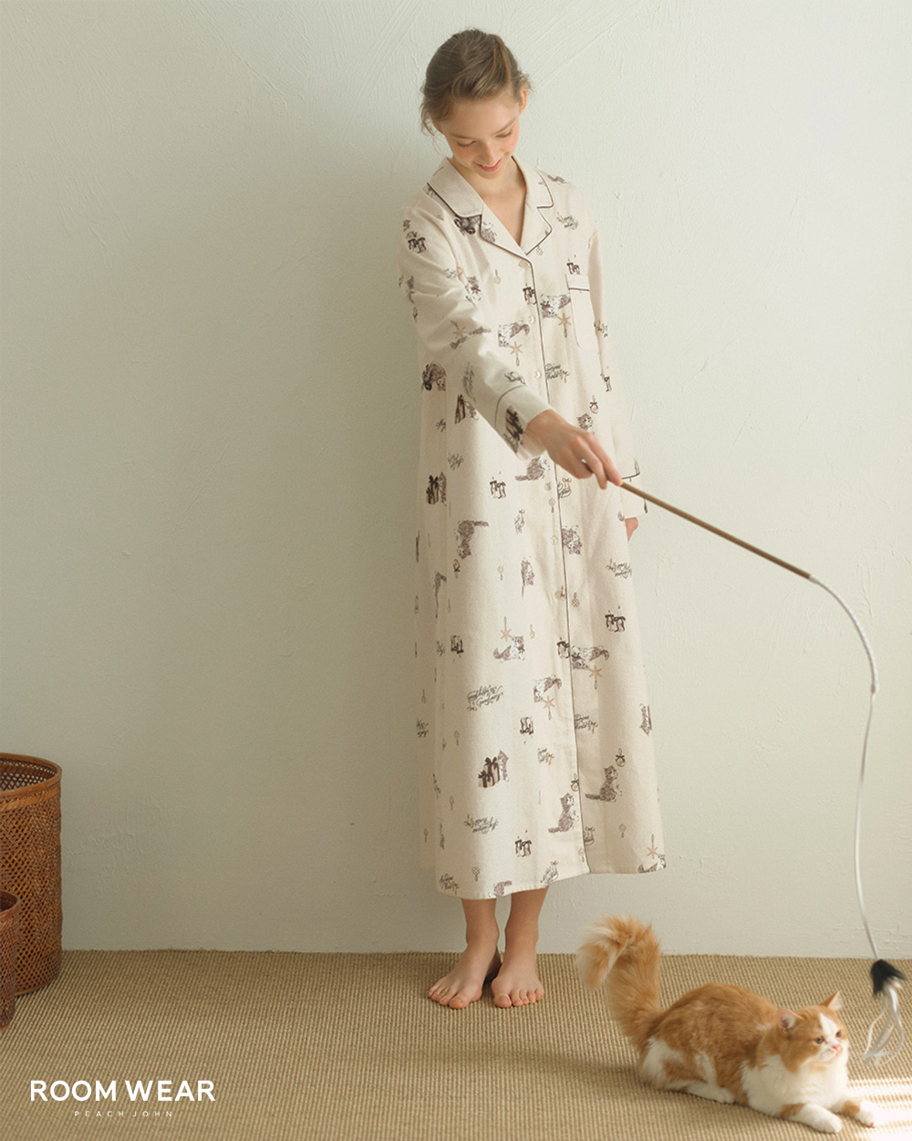 モフモフかわいい…♪ PEACH JOHNから猫モチーフのルームウェアでたよ！（写真 14/29） - mimot.(ミモット)