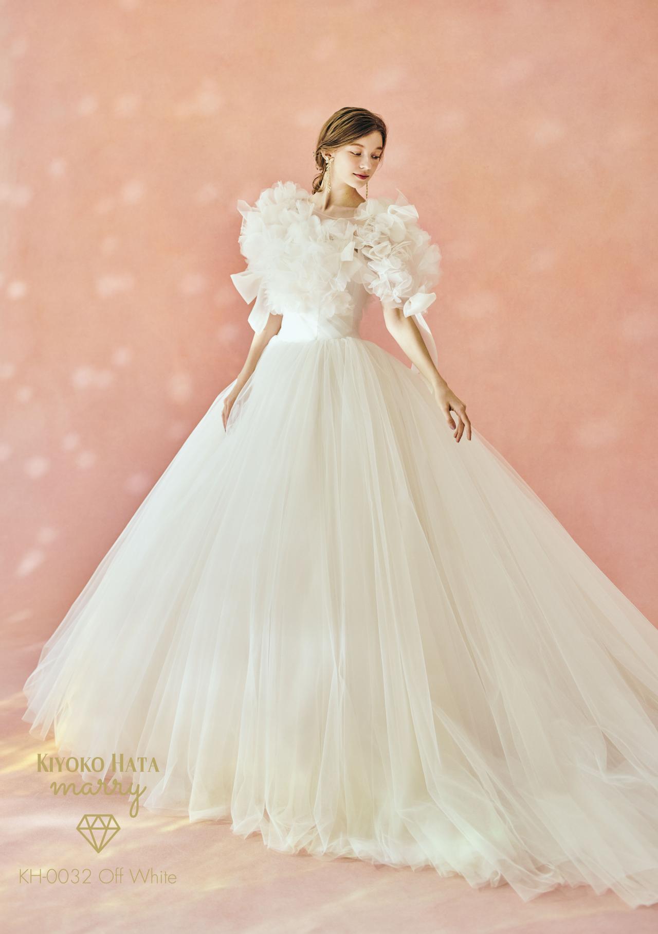 【KIYOKO HATA×marry】夢のコラボ！“いま日本で一番カワイイ”ときめく新作ウェディングドレス一挙紹介♪（写真 12/38） - mimot.(ミモット)