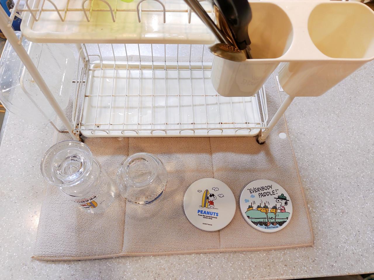 【ニトリ】ひとり暮らしのキッチン周りに！省スペース製品「水切り＋抗菌吸水マット」が便利！（写真 20/32） - mimot.(ミモット)