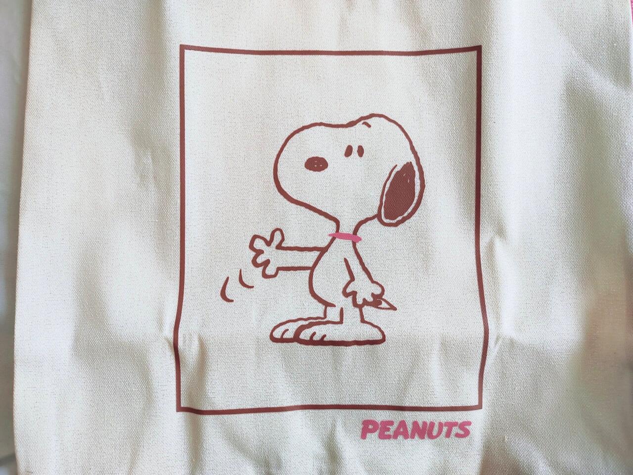【スヌーピー最新付録】A4すっぽり＆マチもあるビッグトートでたよ！このバッグはコスパ最強すぎる～♪（写真 9/20） - mimot.(ミモット)