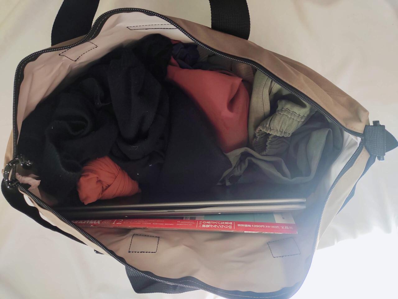 AIGLEのボストンバッグ付録がめちゃ使える！2way仕様＆2泊分いけそうな大容量♪（写真 17/24） - mimot.(ミモット)