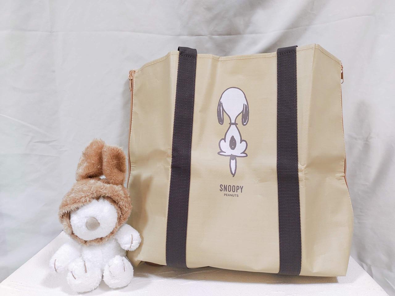 【PEANUTSの付録】「スヌーピーの大人かわいい大容量バッグ」2WAYでアウトドアに便利！（写真 17/24） - mimot.(ミモット)