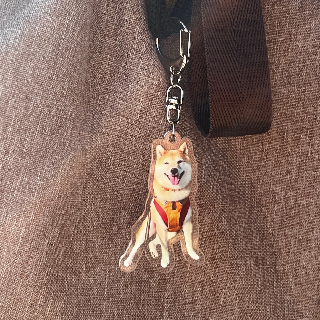 【ペット】愛犬や愛猫といつでも一緒♪ 世界でひとつのアクスタ＆キーホルダー作ってみた（写真 7/9） - ハピママ*