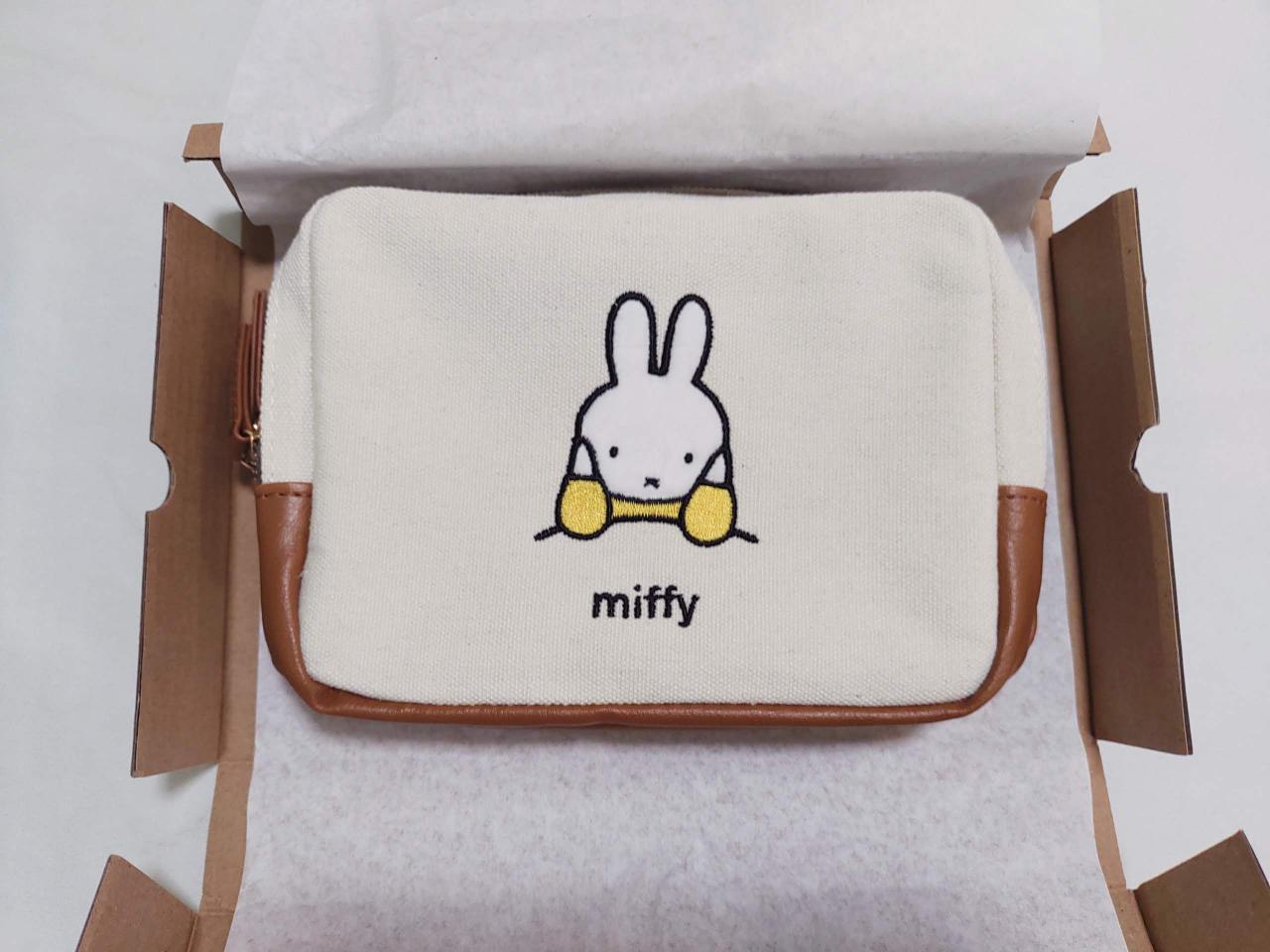 雑誌付録×ミッフィーのオトナかわいいポーチ＆耐熱ガラス容器が登場！（開封レビュー）（写真 7/31） - mimot.(ミモット)