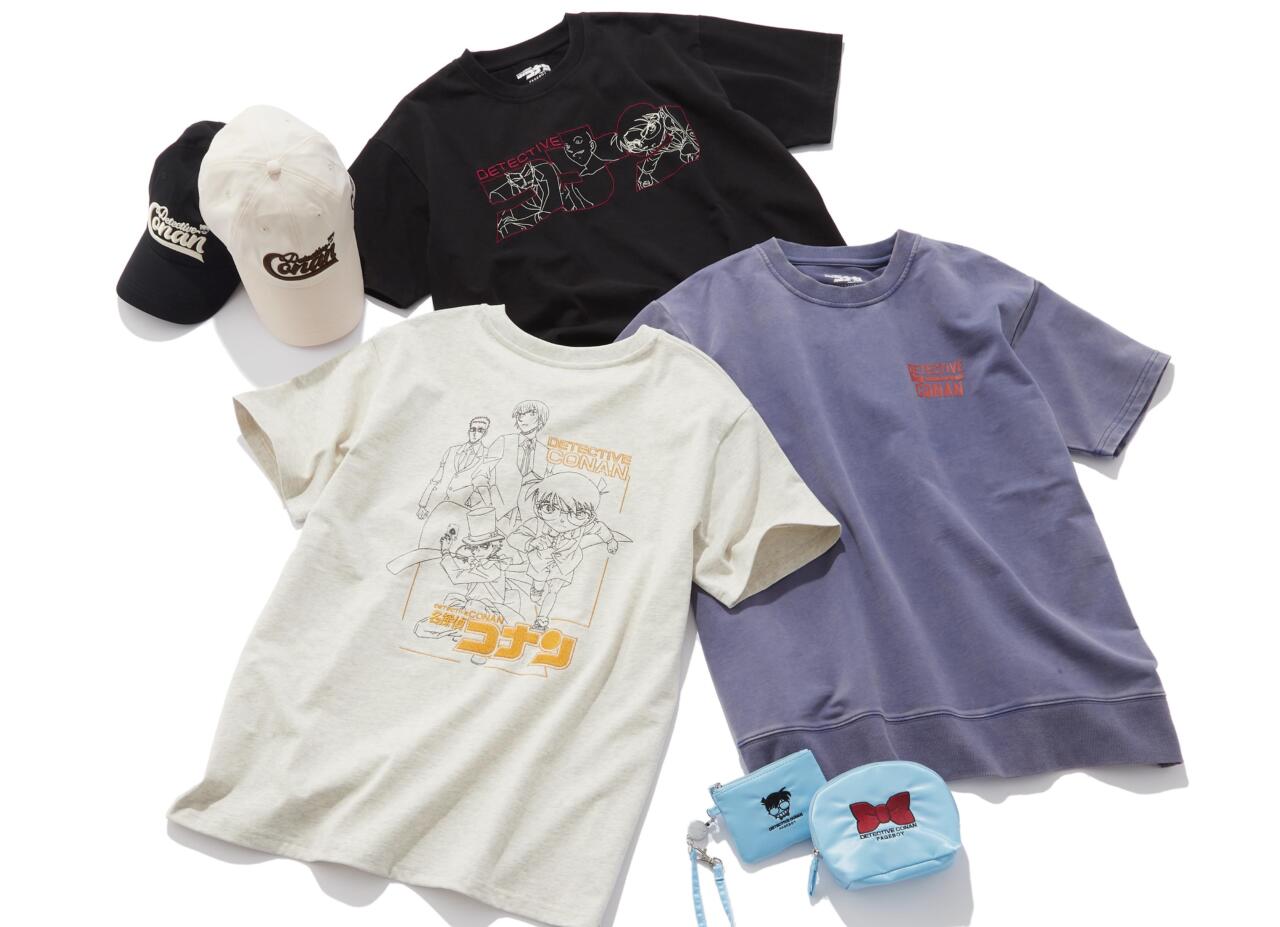 『名探偵コナン』のコラボアイテムでるよ！Tシャツやバッグなど大人も楽しめるアパレル＆雑貨27アイテム♪ - mimot.(ミモット)