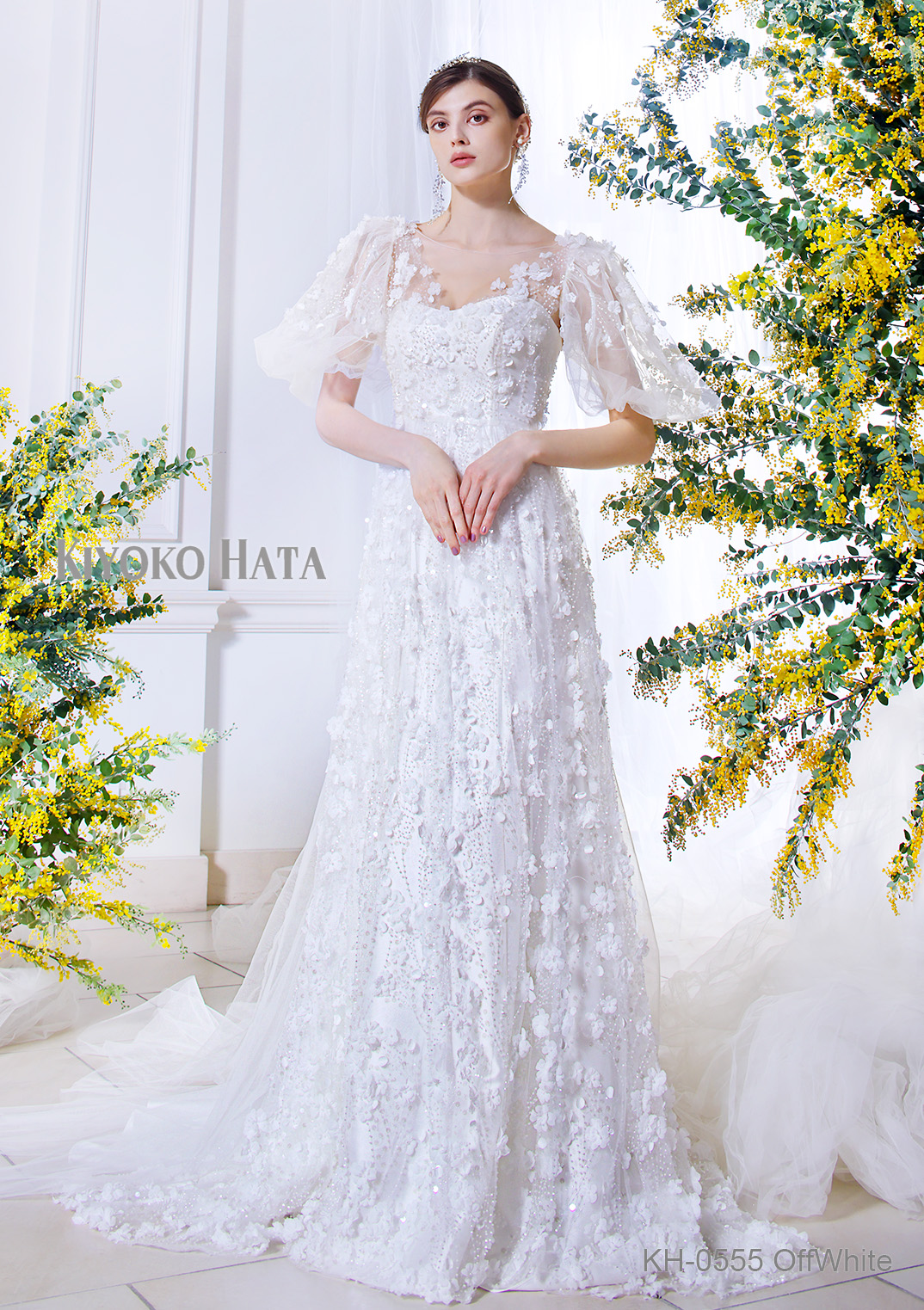 【新作ウェディングドレス】高貴な大人プリンセスに変身♪「KIYOKO HATA」美麗ドレス一挙紹介（写真 36/58） - mimot.(ミモット)