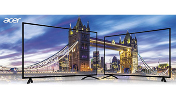 【製品速報】4Kに対応した54.6型と48.5型の液晶ディスプレイ、日本エイサーから - ウレぴあ総研