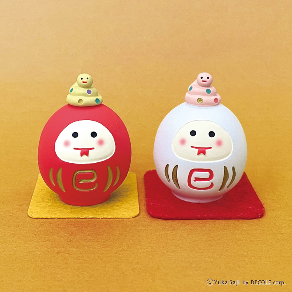 郵便局から2025年乙巳のコンコンブル「干支だるま」でたよ！癒されるかわいさ♪（全2種類）（写真 4/7） - mimot.(ミモット)