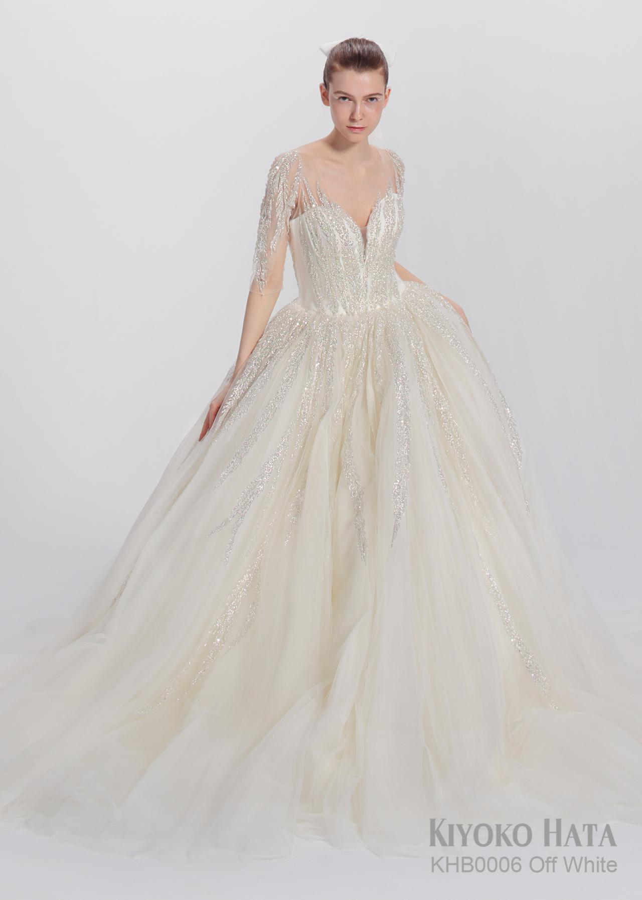 煌めく王道プリンセスに…♪【2024年】新作ウェディングドレス「KIYOKO HATA」（写真 35/98） - mimot.(ミモット)