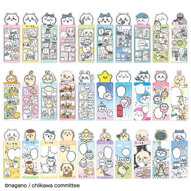 【ちいかわ・ハチワレ・うさぎ】がひょっこり♪「ブックマーク」初登場！可愛いすぎる全32種（写真 4/5） - mimot.(ミモット)