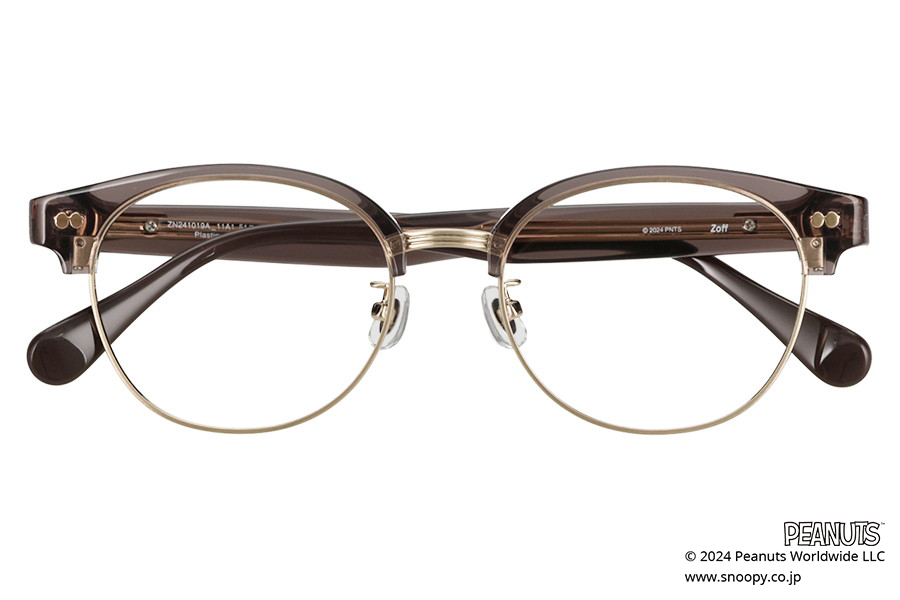 【Zoff×PEANUTS新作】さりげなくスヌーピーが大人かわいい！トラッドスタイルのメガネがでるよ♪（写真 36/183） - mimot.(ミモット)