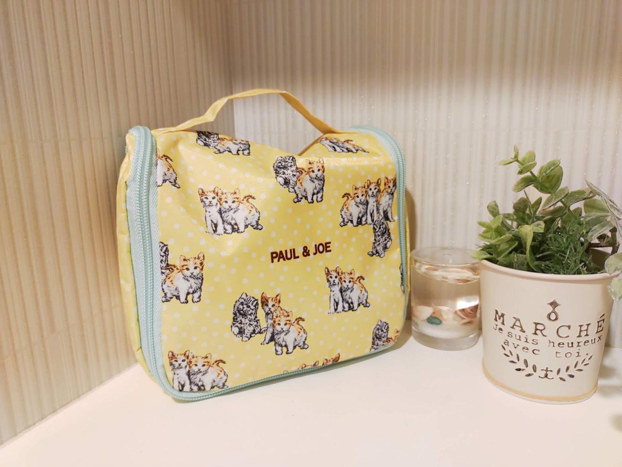 【InRed付録×ポール＆ジョーボーテ】「猫柄ポーチ」が可愛すぎる！大容量＆2WAY仕様だよ（写真 19/22） - mimot.(ミモット)